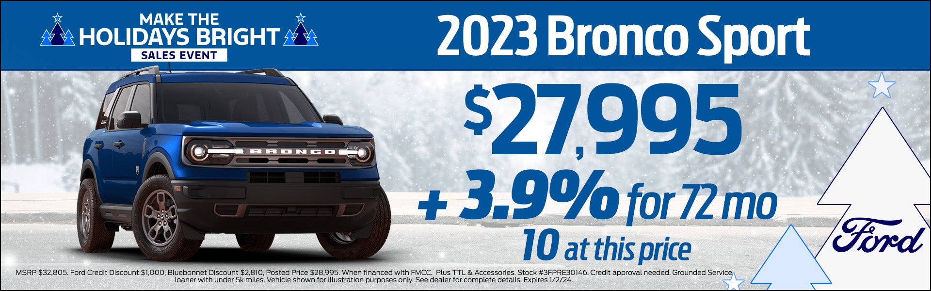 Bluebonnet Ford Car Dealership Located in New Braunfels, Texas