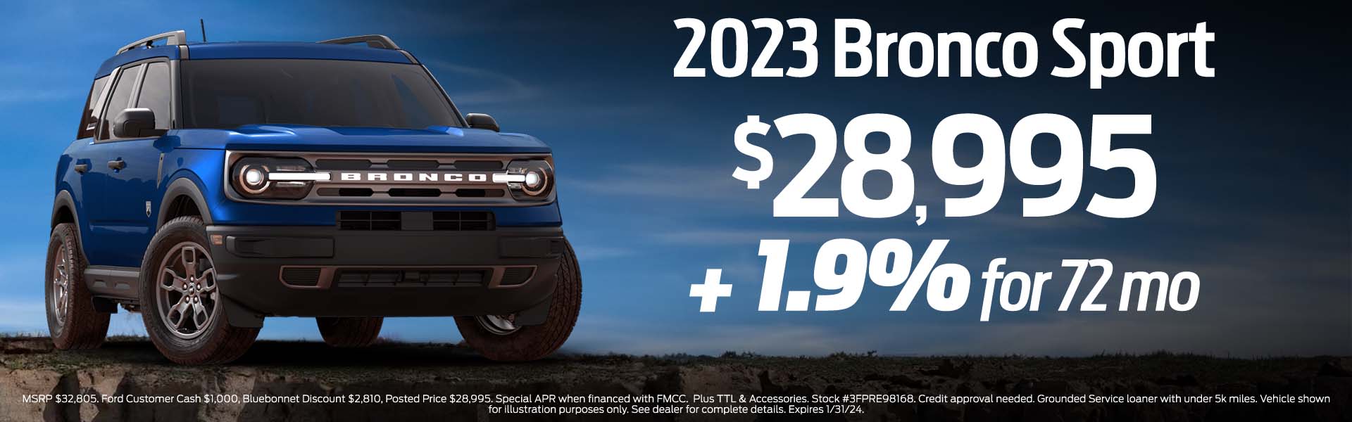 Bluebonnet Ford Car Dealership Located in New Braunfels, Texas