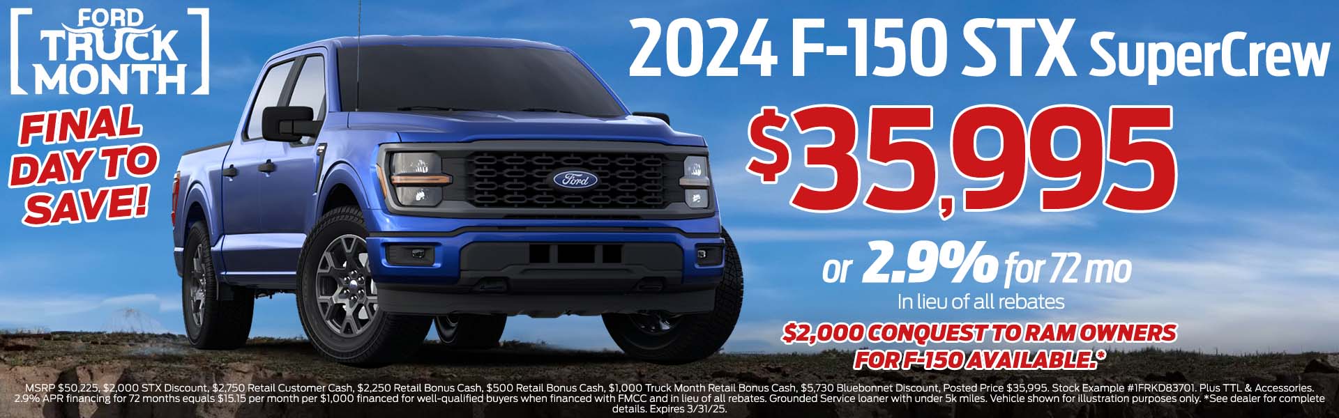 Bluebonnet Ford Car Dealership Located in New Braunfels, Texas