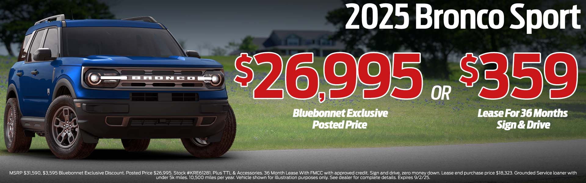 Bluebonnet Ford Car Dealership Located in New Braunfels, Texas
