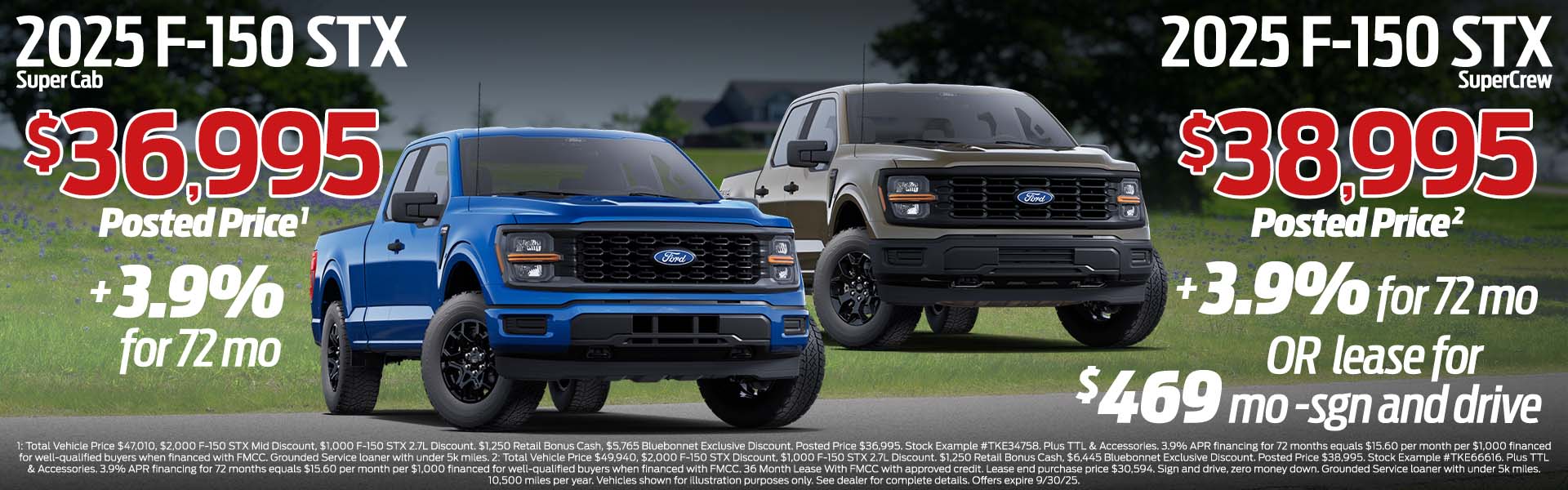 Bluebonnet Ford Car Dealership Located in New Braunfels, Texas